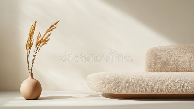 Soft Hues and Gentle Textures Create a Serene Space with Mocha Mousse ...