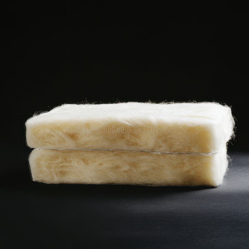 Soft Insulation Material Stacked and Ready for Construction Projects in ...