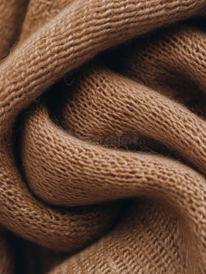 Textured Brown Fabric Showcasing Personal Data Encryption Concepts in ...