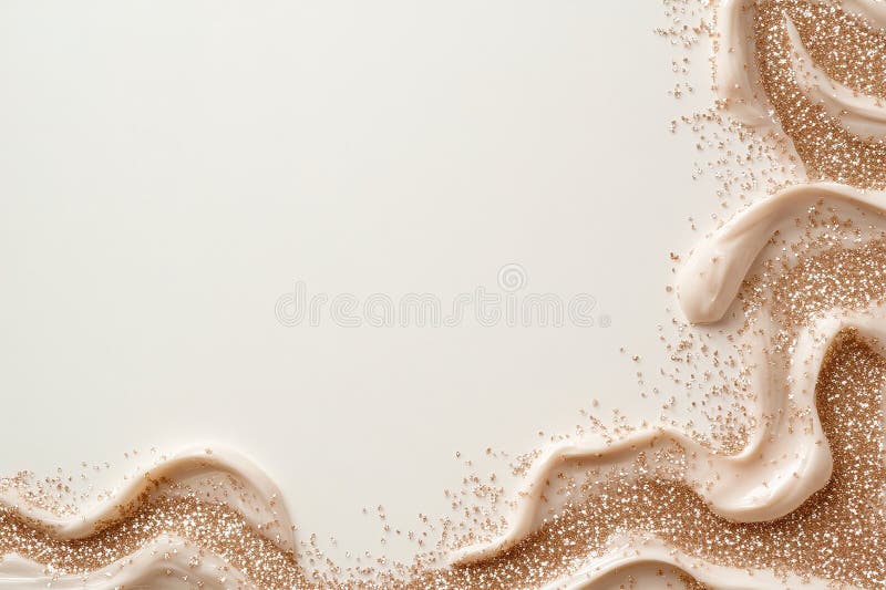 The Soft Ivory Background Creates a Serene Setting, Enhanced by a ...