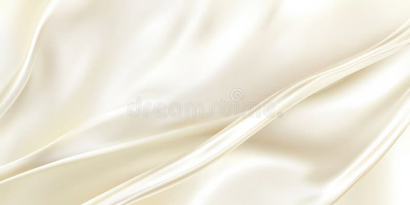 Soft Ivory Silk Background with Delicate Light Reflections and Smooth ...