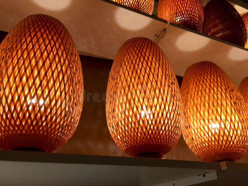 Soft lamps in the store stock photo. Image of store - 107882356