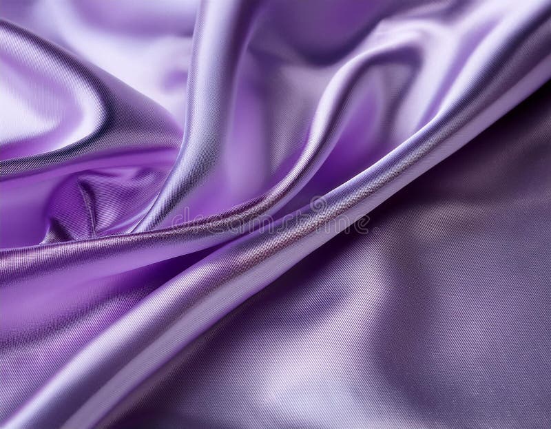 Soft Lavender Silk Fabric Texture with a Shiny, Smooth Surface Stock ...