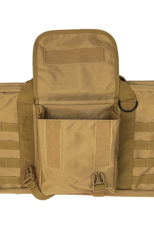 Soft Light Beige Gun Case with Extra Pockets. Bag for Storing and ...