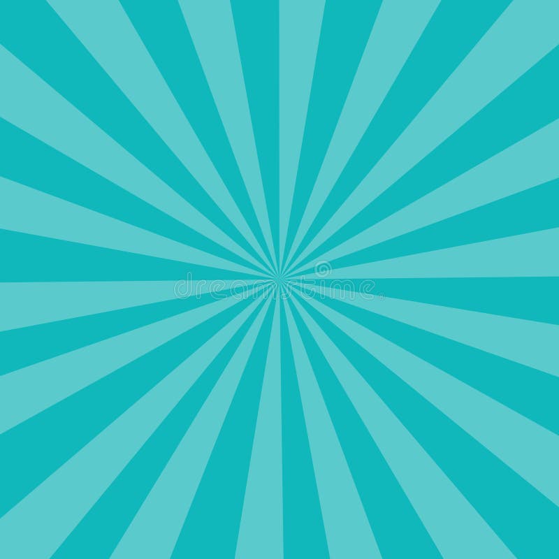 Soft Light Blue Color Sunburst Background. Vector Illustration Stock ...