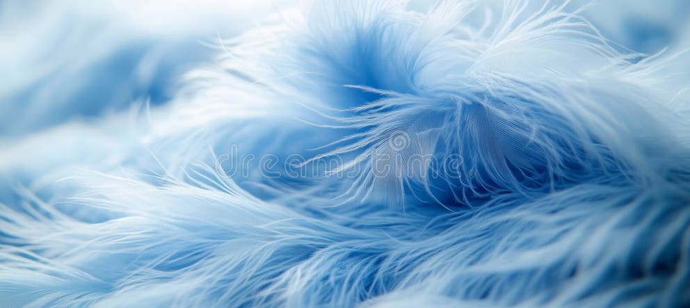 Soft Light Blue Feathers, Delicate Texture, Overlapping Layers, Calming ...