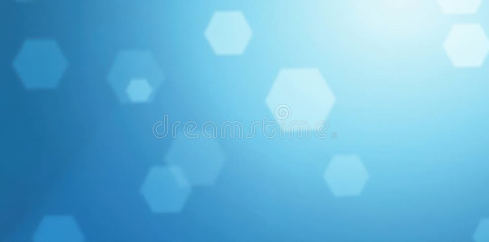 Soft Light Blue Hexagonal Backdrop Clean Lines Subtle Gradient Mesh ...