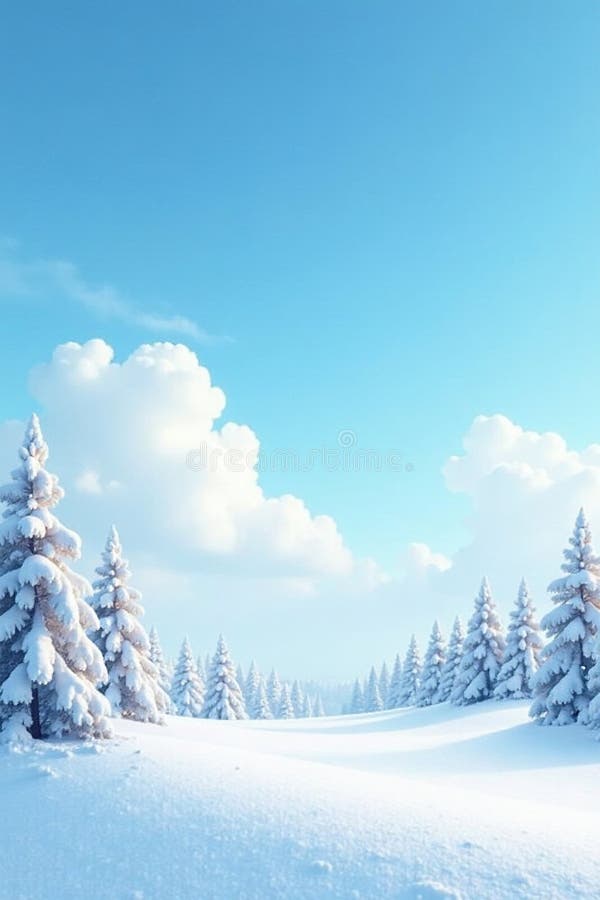 Soft Light Blue Winter Sky with Few White Clouds Calm Winter Sky Stock ...