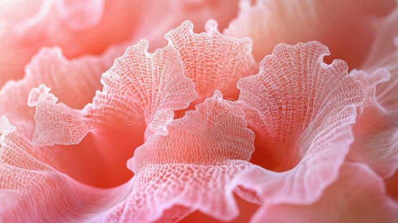 Soft Light Coral Pink Abstract Wave Texture with Delicate Patterns ...