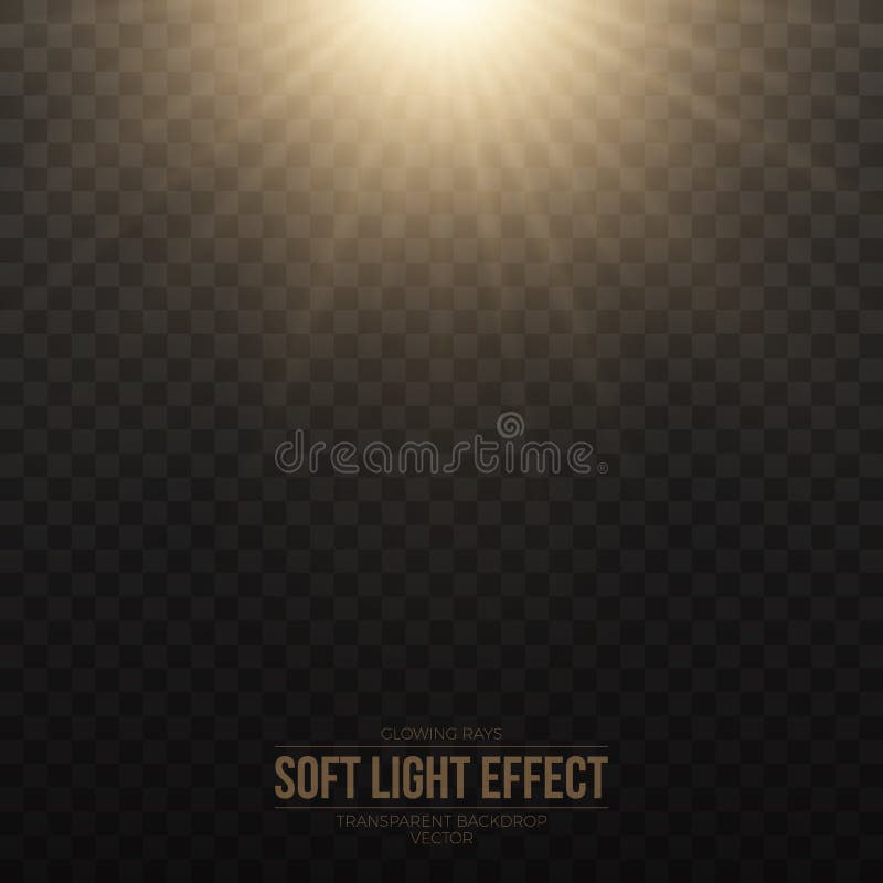 Soft Light Effect Vector Background Stock Vector - Illustration of ...