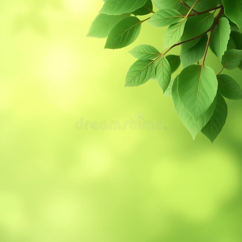 A Soft, Light Green Background with Subtle Leaf Patterns and Gentle ...