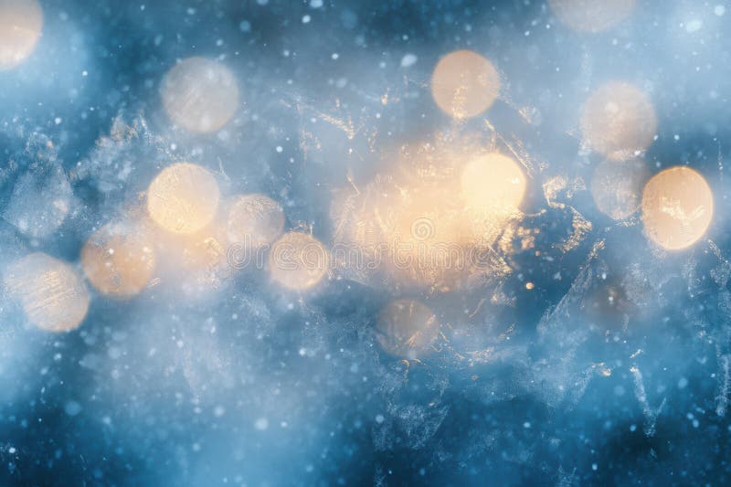 Soft Light Reflects Off Shimmering Snow Textures, Creating a Serene ...