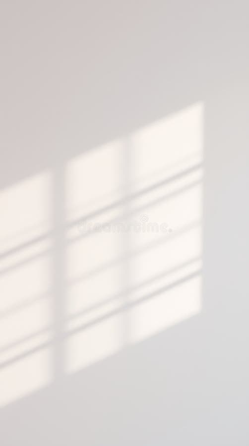 Soft Light and Shadows Create a Tranquil Backdrop in a Simple Interior ...