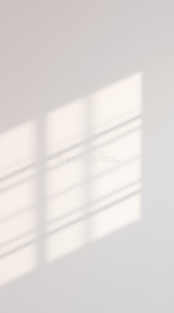 Soft Light and Shadows Create a Tranquil Backdrop in a Simple Interior ...