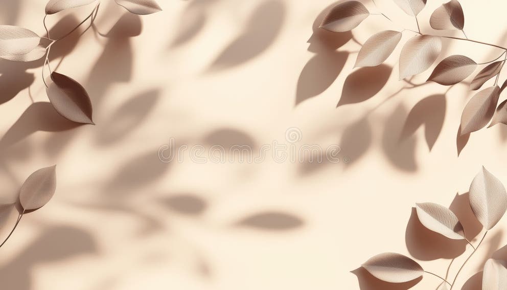 Soft Light and Shadows Creating a Leaf Shadow Overlay Effect in a ...