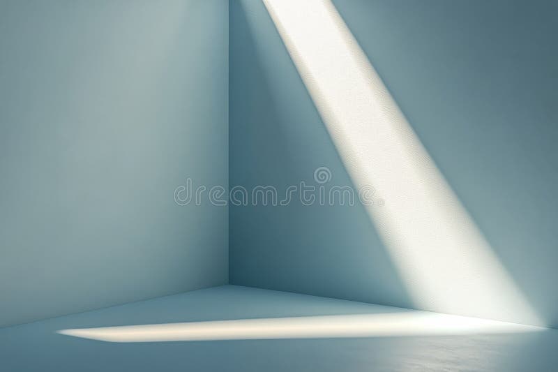 Soft Light Streaming through a Window Illuminating a Minimalistic ...