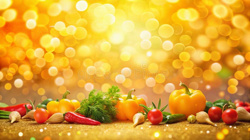 Soft Light Yellow Bokeh Background with Subtle Glare and Grain an ...
