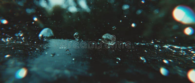 Soft Lights Create a Dreamy Bokeh Overlay Texture Enhancing Visual Aesthetics Stock Illustration ...