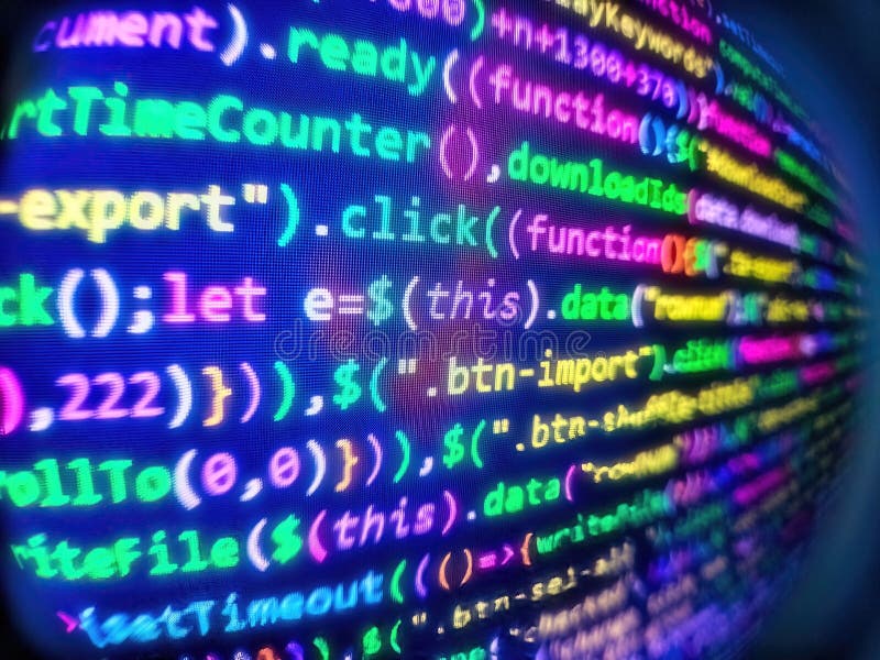 Soft Listing View Website Programming Code Developer Working On
