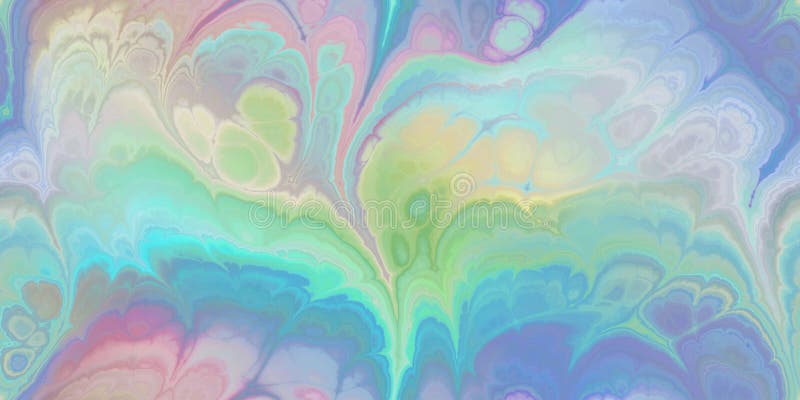 Turquoise Pink and Multi Color Marbleized Seamless Tile Stock ...