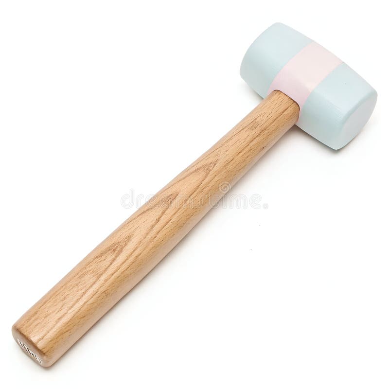 Soft Mallet with Wooden Handle â€ Light Construction Tool Stock ...