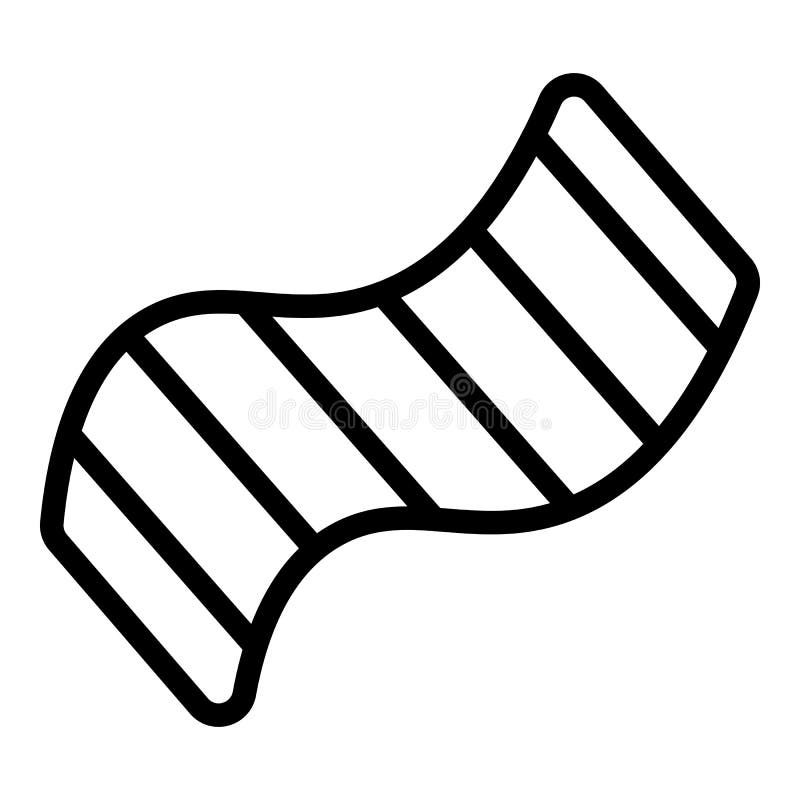 Soft Mat Icon, Outline Style Stock Vector - Illustration of healthy ...