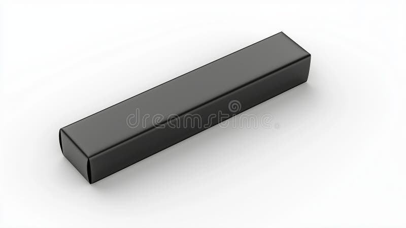 Sleek Matte Black Box Showcasing Luxury Minimalism for Elegant ...