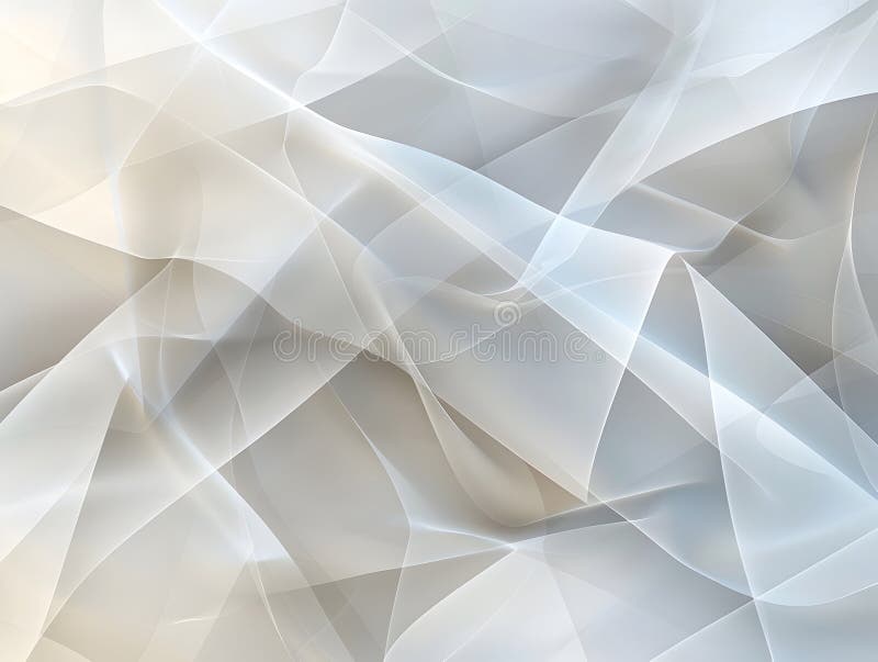 Soft Minimalist Abstract Geometric Background in Muted Tones of White ...