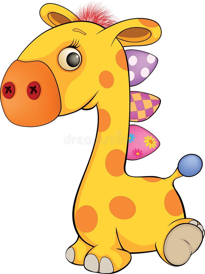Baby giraffes stock vector. Illustration of animal, baby - 17770263