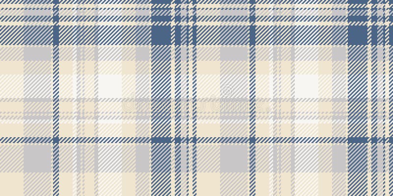Soft, Muted Blue and Beige Plaid Pattern. Perfect for Textile Design ...