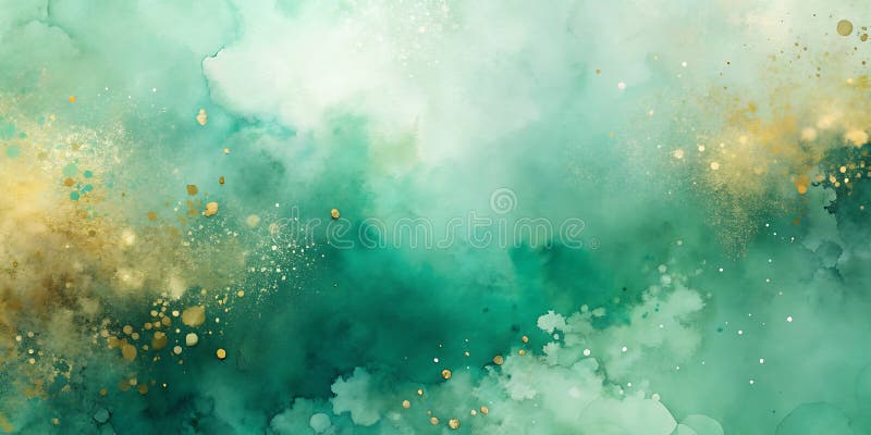 Soft Muted Green Background with Abstract Design Stock Photo - Image of ...