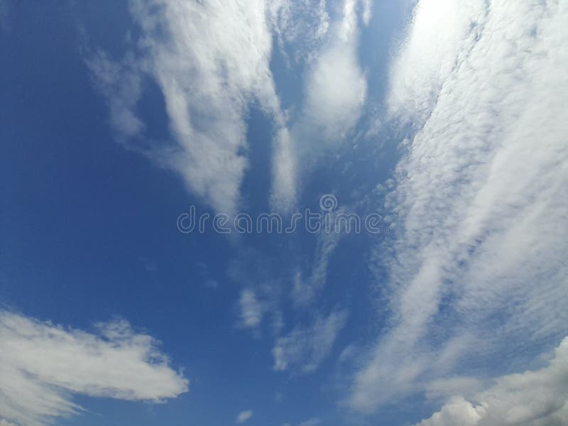 A Soft, Muted Sky with Light Clouds Creating a Peaceful and Serene ...