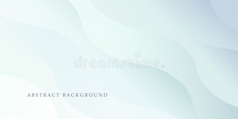 Soft Neutral Abstract Wave Background. Smooth Wavy Shapes - Light ...
