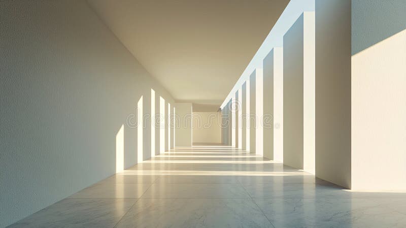 Soft Neutral Colors, Delicate Lines and Light Shadow Interplay Create ...