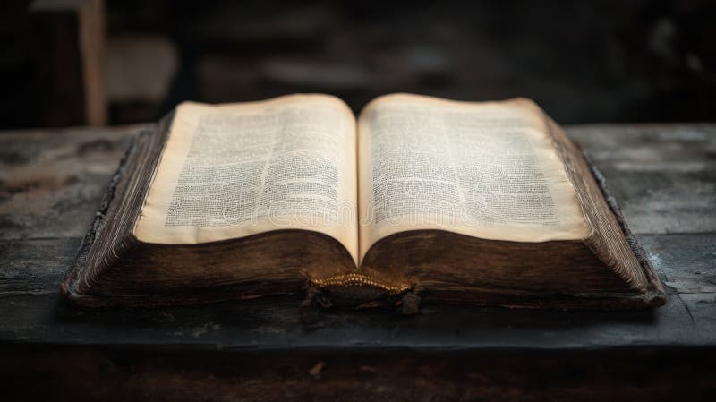 Elegant Minimalist Open Book with Blank Pages Displayed in Soft Neutral ...