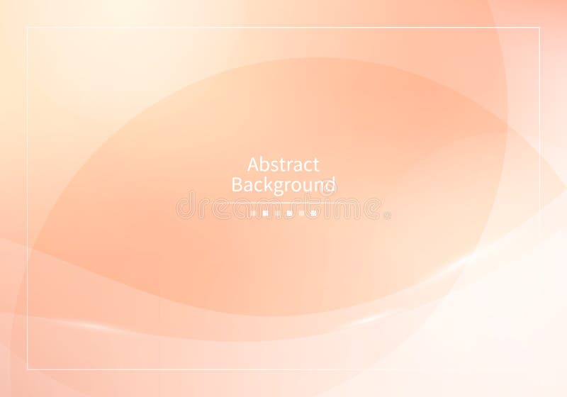 Bright Background with Soft Orange and White Gradients, and Curvilinear ...