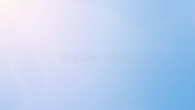 Soft Pale Blue Sky with a Hint of White in the Upper Left Corner Stock ...