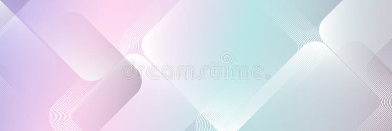 Soft Pastel Abstract Geometric Background with Gradient Shapes Stock ...