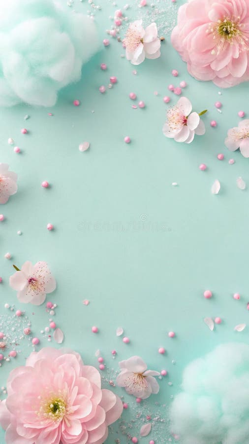 Soft Pastel Aesthetic Background for Calm and Elegant Designs Stock ...