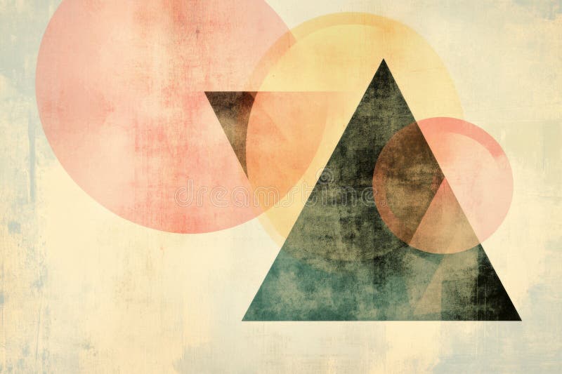 Soft Pastel Background Enhances the Visual Impact of Textured Circles ...