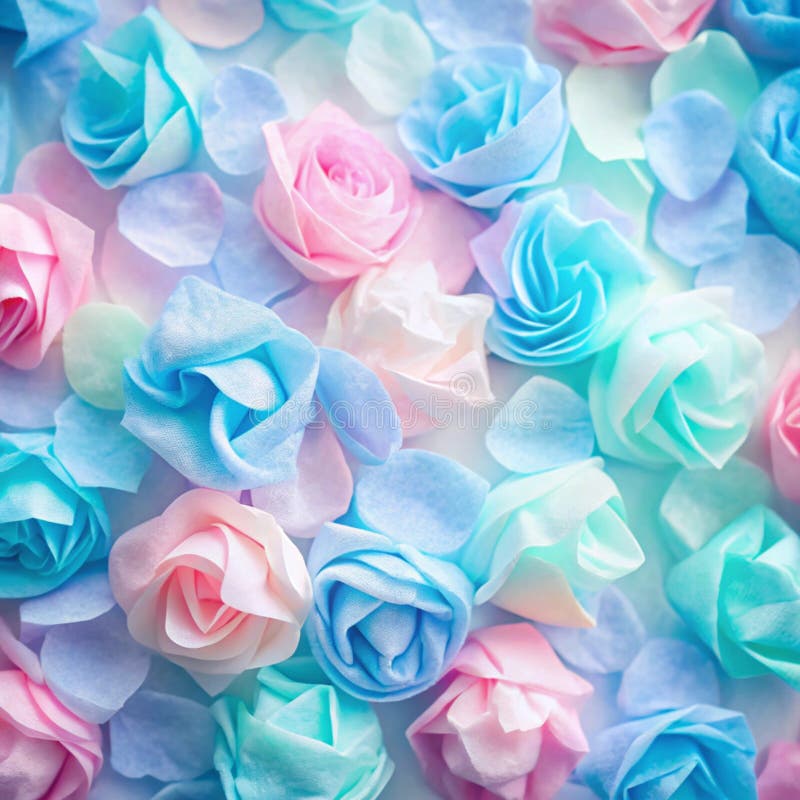 Blue Light Soft Paper Texture Background. Pastel Sweet Color Stock ...