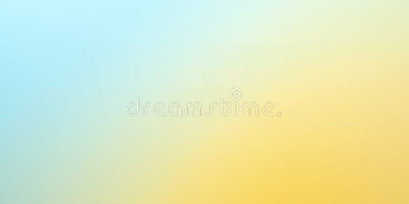 Soft Pastel Blue and Yellow Gradient Background Stock Illustration ...