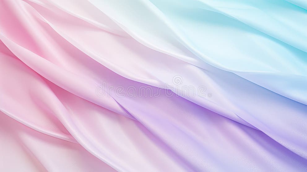 Soft Pastel Color Silk Cloth Wavy Background, Silk Cloth Wavy Multi ...