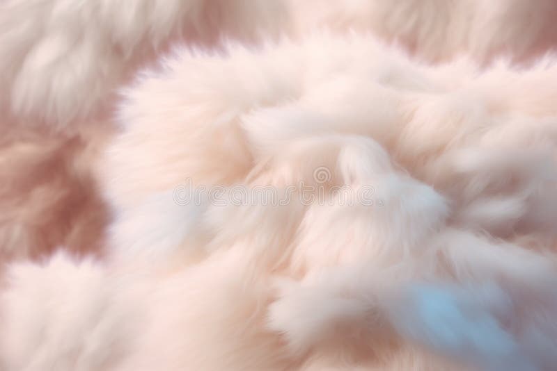Soft Pastel Colored Fur Textured Generative Background Stock ...