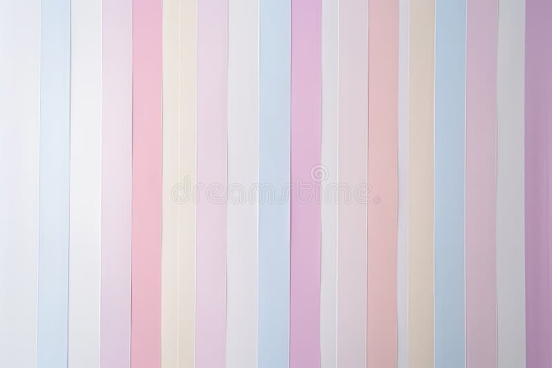 Soft, Pastel-colored Stripes in Varying Widths, Creating a Cute and ...