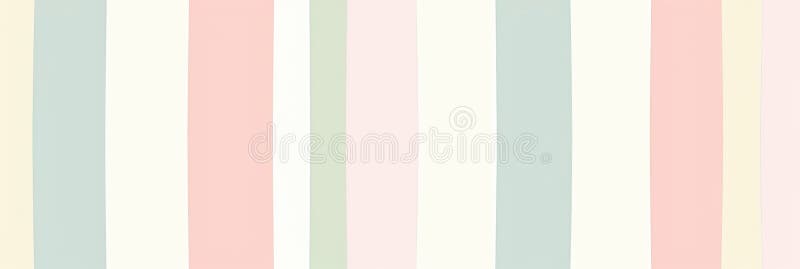 Soft, Pastel-colored Stripes in Varying Widths, Creating a Cute and ...
