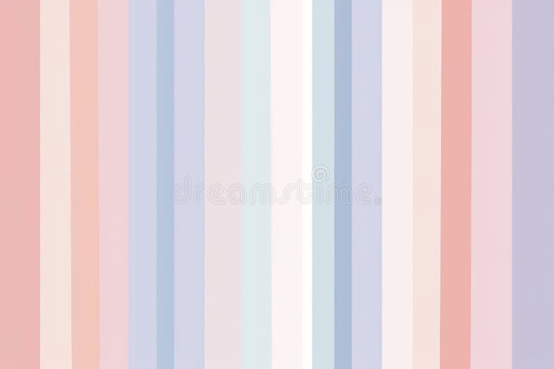 Soft, Pastel-colored Stripes in Varying Widths, Creating a Cute and ...
