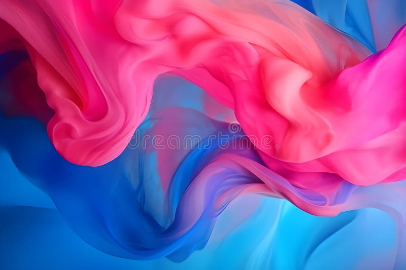 Soft Pastel Gradient Backdrop with Fluid Texture Ai Generated Stock ...