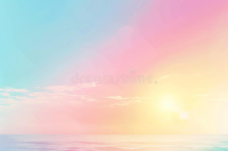 Soft Pastel Gradient Background with Gentle Blur Effect in Soothing ...