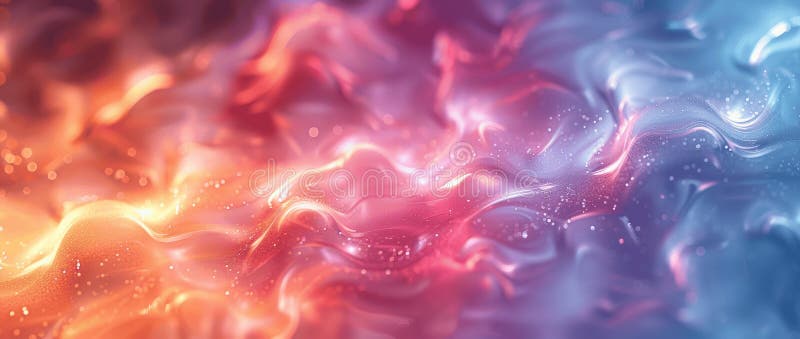 Soft Pastel Gradient Frosted Glass with Blurry Light and Shadow Effects ...